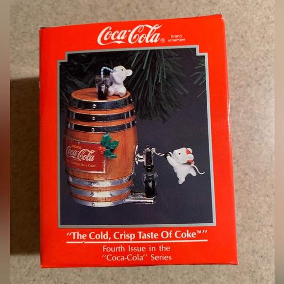 Coca Cola | Holiday | 992 Enesco The Cold Crisp Taste Of A Coke 4th In Coca Cola Series | Poshmark